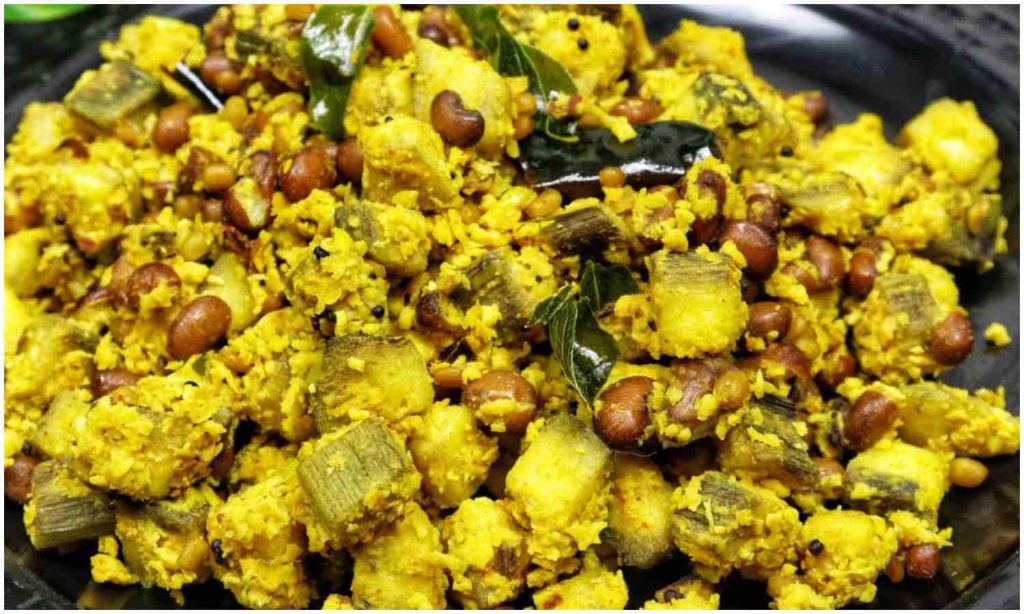 രണ്ട് ഏത്തക്കയും ഒരുപിടി പയറും കൊണ്ട് വാഴക്ക തോരൻ തയ്യാറാക്കാം | Easy ...