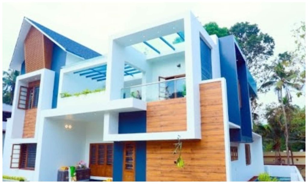 കുറഞ്ഞ സ്ഥലത്ത് ഒരു മനോഹര മോഡേൺ വീട് | Modern Simple House